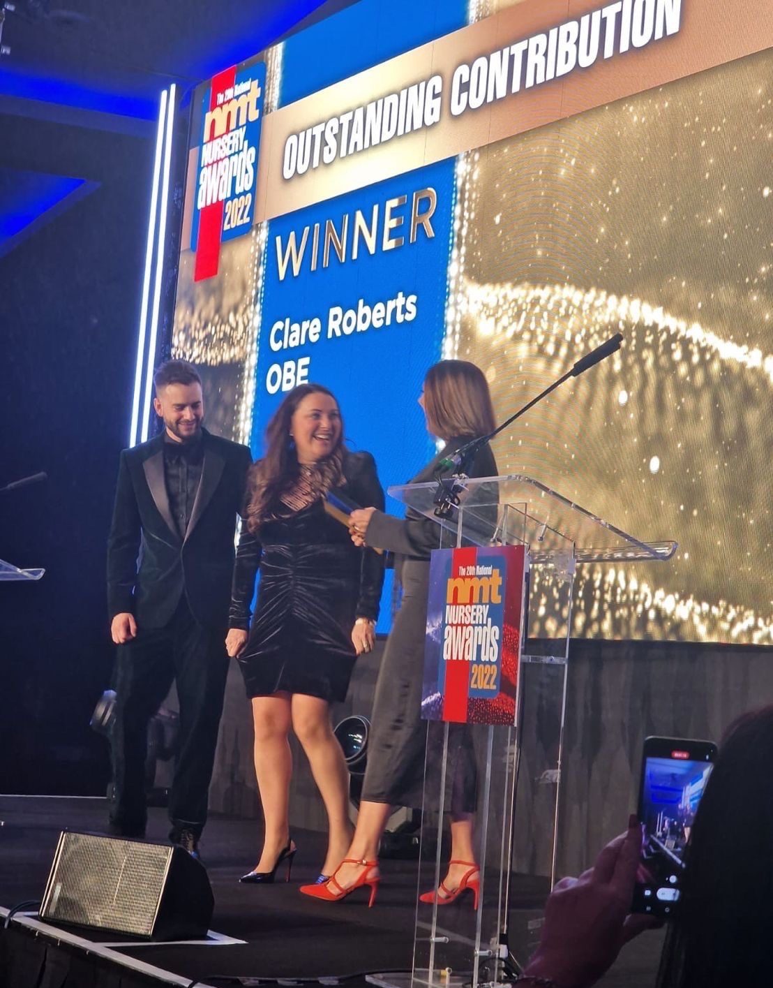 CEO Clare Roberts awarded for Outstanding Contribution at NMT’s